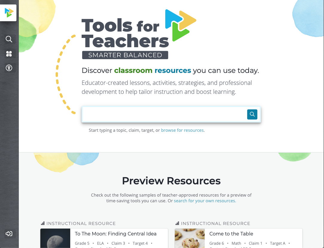 Smarter Balanced Launches Tools for Teachers - SmarterBalanced